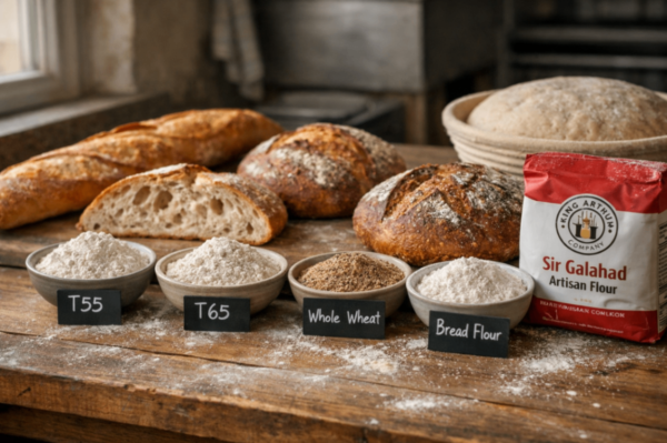 Different Types of Flour for Bread: Extraction, Protein Strength, and ...